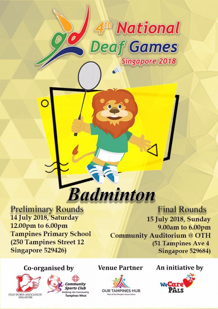 National Deaf Games | Deaf Sports Association (Singapore)