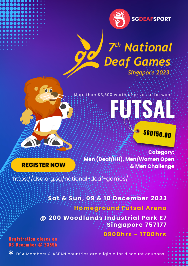 National Deaf Games | Deaf Sports Association (Singapore)
